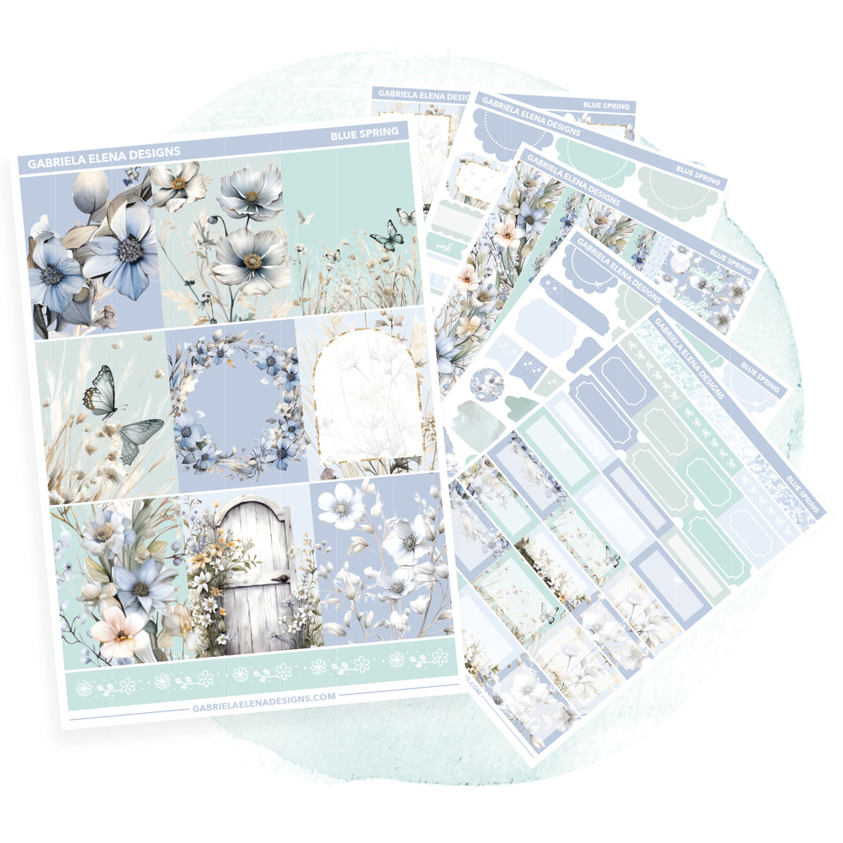 Blue Spring – Gabriela Elena Designs