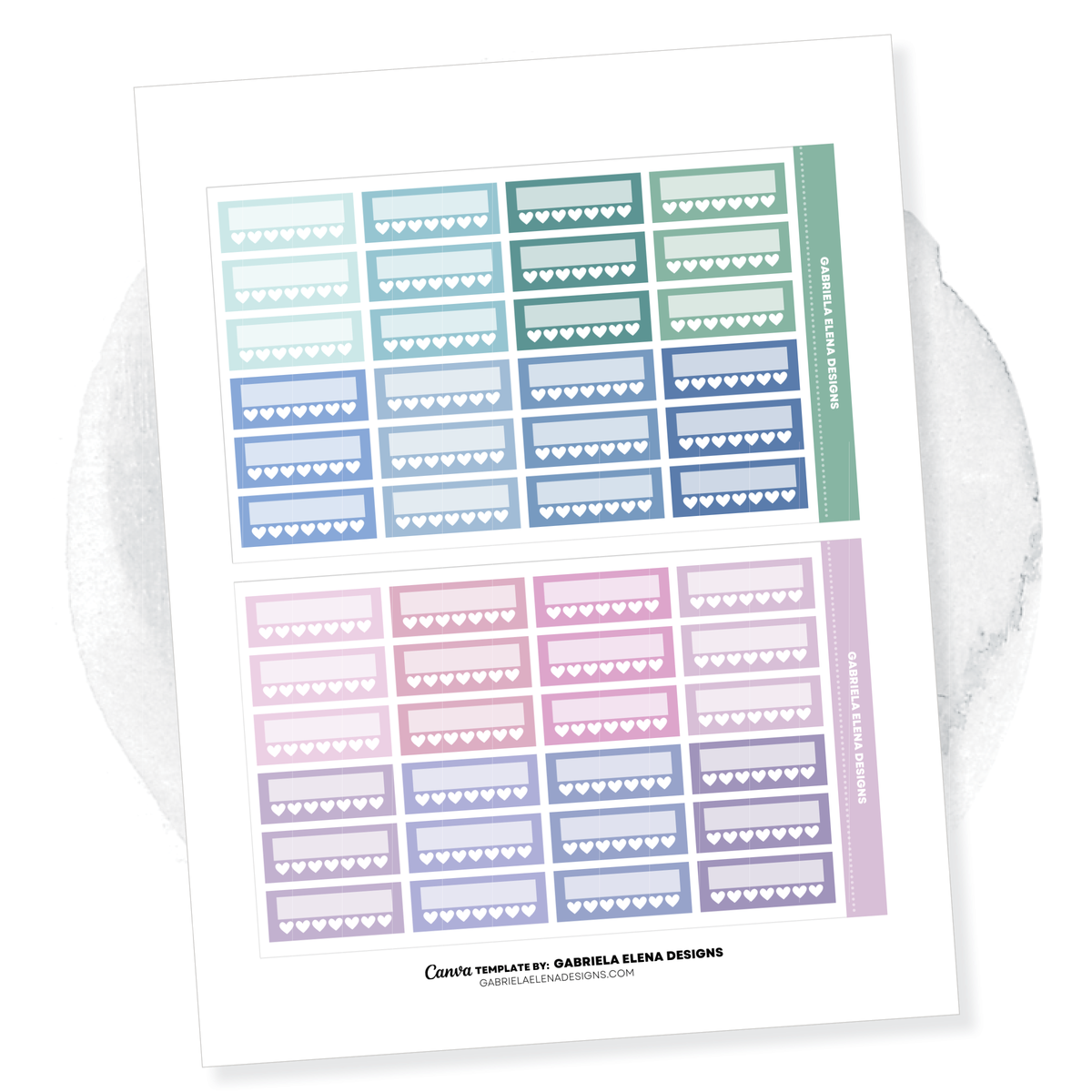 Winter // Flag Checklists // Standard Printable / Instant Download ...